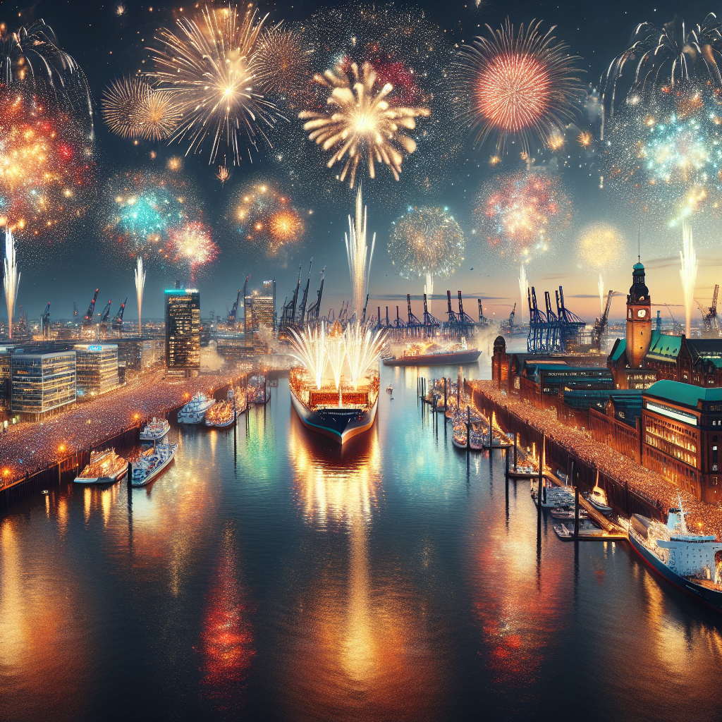 Großes Feuerwerk 2025 ⇒ Hamburger Hafengeburtstag